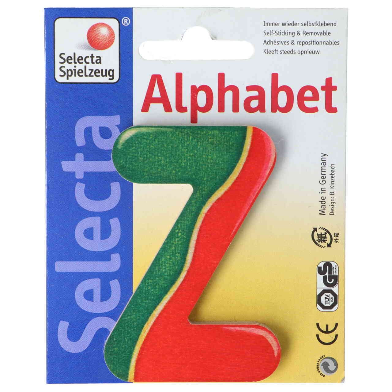 Holzbuchstabe Z Selecta | Holzkasperle